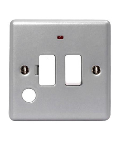 BG Metal Clad FCU Switched With Neon | BG Sockets & Switches | ITS.co.uk