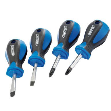 Draper Stubby Screwdriver 4 Piece Set