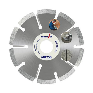 Marcrist MR750 Mortar Raking Blade 125mm/6mm | Marcrist Diamond Blades ...