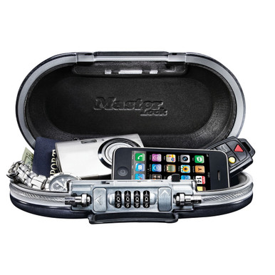 Masterlock Safe Combination lock box with cable | Master Lock Safes ...