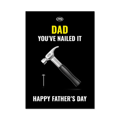Father's Day Card: Nailed It | ITS Branded Merchandise | ITS.co.uk