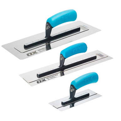Pro Flex 4 Piece Stainless Steel Trowel Set - ITS
