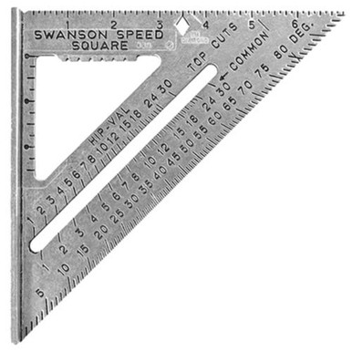 Swanson Speed Square 7 Inch | Swanson Squares & Bevels | ITS.co.uk