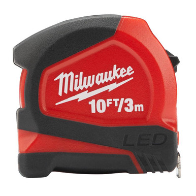 Milwaukee 3m/10ft Tape Measure with LED Light - ITS