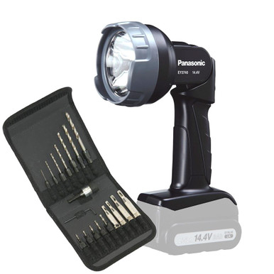 Free Panasonic Torch & Bit Set - ITS