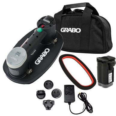 GRABO Plus Cordless Vacuum Lifter, Standard Seal, 1x 2.6Ah Battery ...