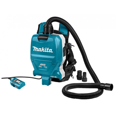Makita DVC265ZXU 36V (Twin 18V) LXT Brushless Backpack Vacuum Cleaner ...
