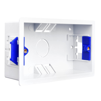 BG Electrical 2-Gang Dry Lining Knockout Box 35mm | BG Back Boxes ...