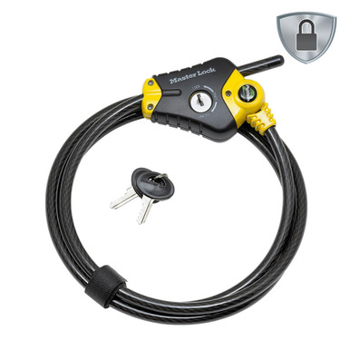 Master Lock Braided Steel Python Cable 1.8m x 10mm | Master Lock ...