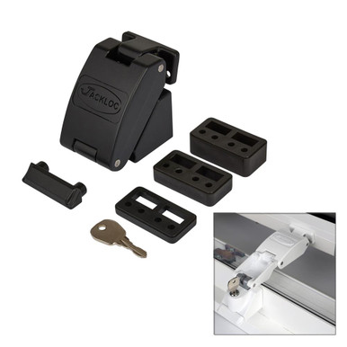 Jackloc Titan - Folding Restrictor Black | Jackloc Window Restrictors ...