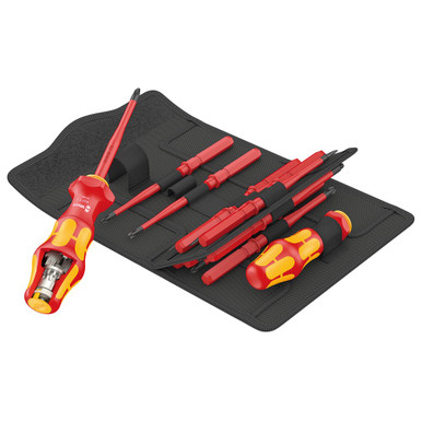 Wera 16 Piece Kraftform Kompakt 'Turbo i 1' Interchangeable Head ...