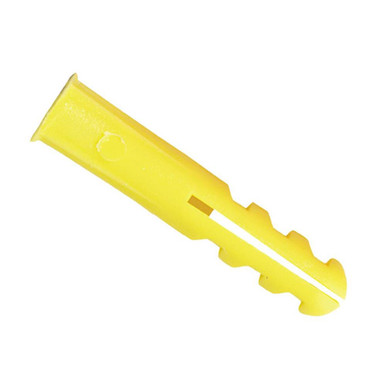 Rawlplug Plastic Plugs Yellow - Pack of 100 | Next Day Delivery | ITS.co.uk