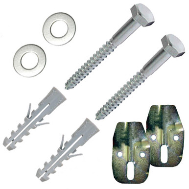 Fischer Small Hand & Corner Basin Bracket Fixing Set | Fischer Sanitary ...