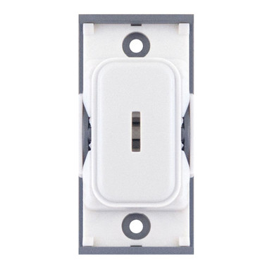 Selectric 20A 1 Gang Single Pole 2 Way Key Switch - White | Selectric ...