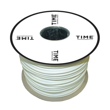 Pitacs TIME 3 Core Round Flexible Cable 3183Y 0.75mm2 White 50m | Pitacs Cable | ITS.co.uk