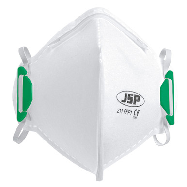 JSP BEA110-101-B00 OLYMPUS FoldFlat Disposable Dust Mask FFP1 Non ...