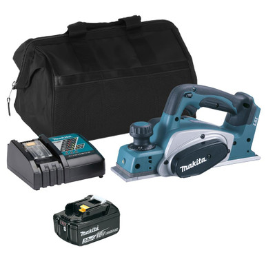 Makita DKP180 18V LXT 82mm Planer with 1x 3.0Ah Battery