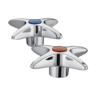 Primaflow PRO Chrome-Plated Tap Cross Heads Basin 1/2'' | Primaflow ...