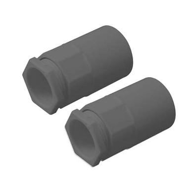 Tower Female Adaptor 20mm Black Pack of 2 CP15