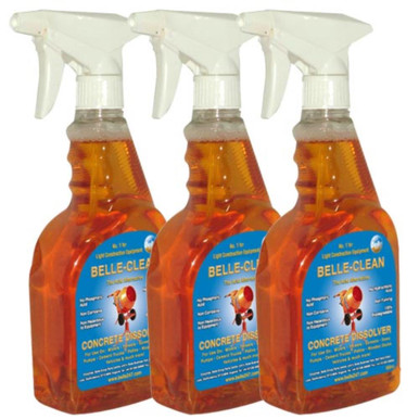 Belle Concrete Dissolver 650ml Cleaning Spray (Pack of 3) - ITS