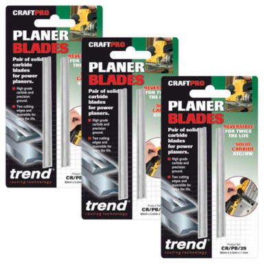 Trend Planer Blades Pack of 6