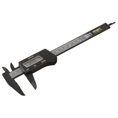 Sealey S0707 Digital Electronic Vernier Caliper 0-150mm (0-6 Inch ...