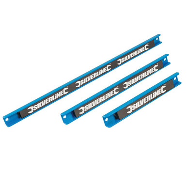 Silverline 633950 Magnetic Tool Rack 3 Piece Set 203mm/305mm/457mm