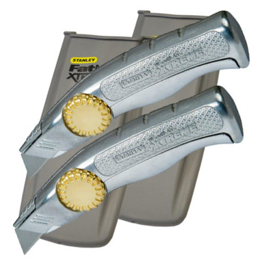 Stanley FatMax Xtreme Retractable Knife with holster Twinpack - ITS