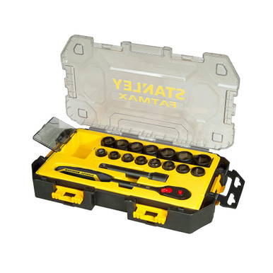 Stanley FatMax Tough Box 1/2'' Socket 17 Piece Set - ITS