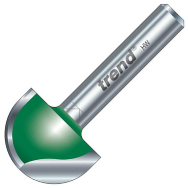Trend C056AX1/2TC 1/2" Radius Cutter: 19.2mm Dia / 9.5mm Radius x 32mm ...