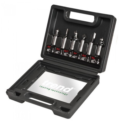 Trend 6 Piece Cutter Set - 1/2'' Shank | ITS.co.uk|
