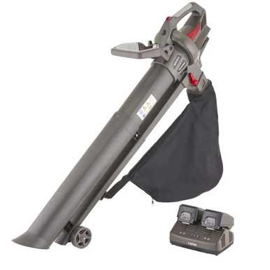 Mountfield MVS 20 Li Kit 20V Battery Vacuum Shredder with 2x 4.0Ah ...