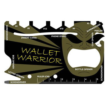 ITS Wallet Warrior Multi Tool - Credit Card Sized - ITS