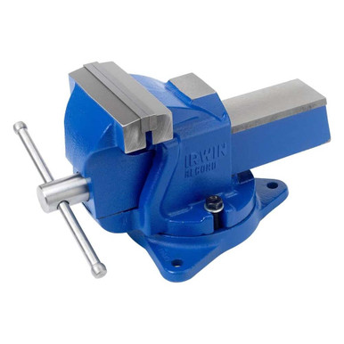 Irwin Record Workshop Vice with Anvil, 6 Inch Swivel Base | Irwin Bench ...