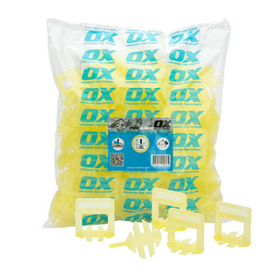 OX Pro Tile Level System - 3.0 x 13mm Spacer - Pack of 250 | OX Tools ...