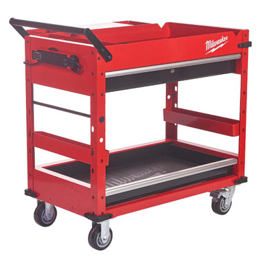 Milwaukee TOOLGUARD SWC40-1 40'' / 102cm Steel Work Cart | Milwaukee ...