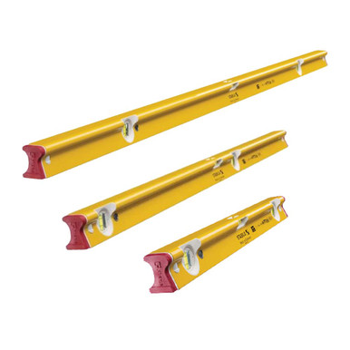 Stabila 3 Piece Type R 300 Spirit Level Set (610mm, 1200mm & 1800mm ...