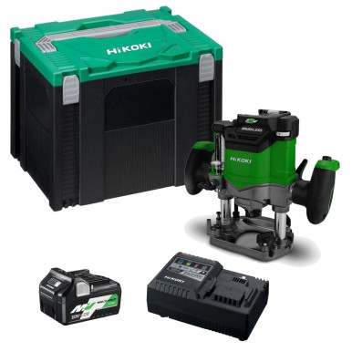 Hikoki M3612DAJPZ 36V MultiVolt 1/2" Router, 1x 2.5Ah Battery, Charger ...