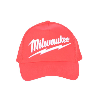 Milwaukee Trucker Cap - Red | Milwaukee Hats | ITS.co.uk