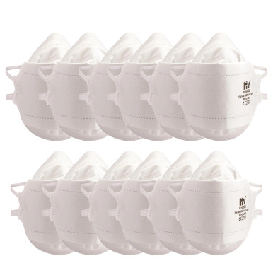 OX FFP3 Fold Flat Respirator - Pack of 12 | OX Tools Masks, Face ...