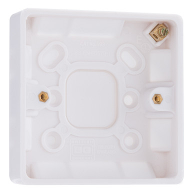 BG Electrical 800 Series 1-Gang Surface Pattress Surface Box - 16mm ...