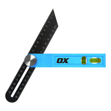OX Trade Sliding Bevel 200mm | OX Tools Squares & Bevels | ITS.co.uk