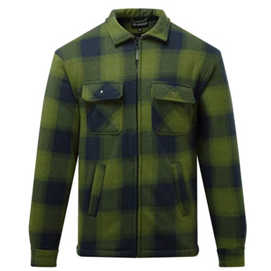 TuffStuff Portman Padded Shirt/Jacket - Green | TuffStuff Work Jackets ...