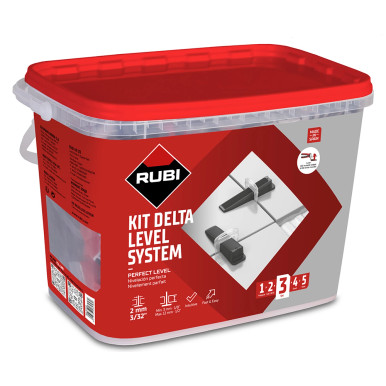 Rubi Delta Level System Kit 2mm | Rubi Tiling Tools | ITS.co.uk