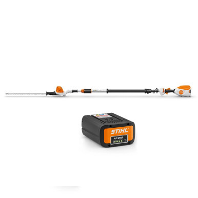 STIHL HTA 86 Brushless Telescopic 270-390cm Pole Pruner - Body & AP 200 ...