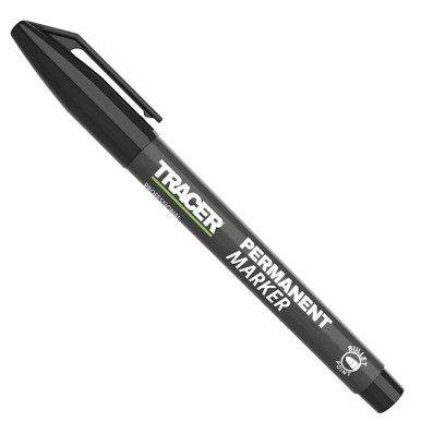 Tracer Permanent Construction Marker - Black | Tracer Permant Markers ...