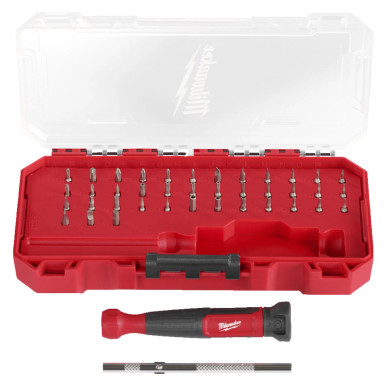 Milwaukee 39 in 1 Precision Screwdriver Set with PACKOUT Compatible ...