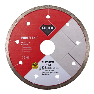 Rubi Slither Pro 125mm Diamond Blade | Rubi Diamond Blades | ITS.co.uk