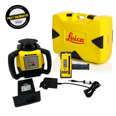 Leica Rugby 620 Self-Levelling & Slope (One Axis) Red Rotating Laser ...