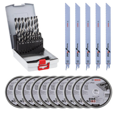 Bosch 44 Piece Metalworking Power Tool Accessories Set - ITS